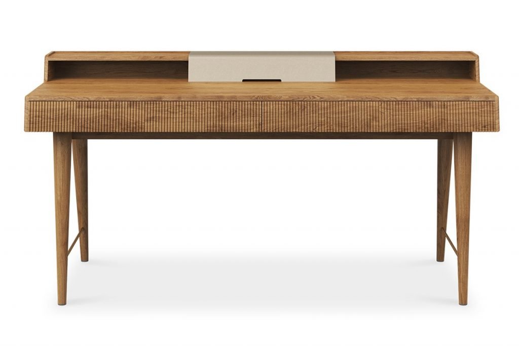 Isla Desk with Top Storage - Grade One